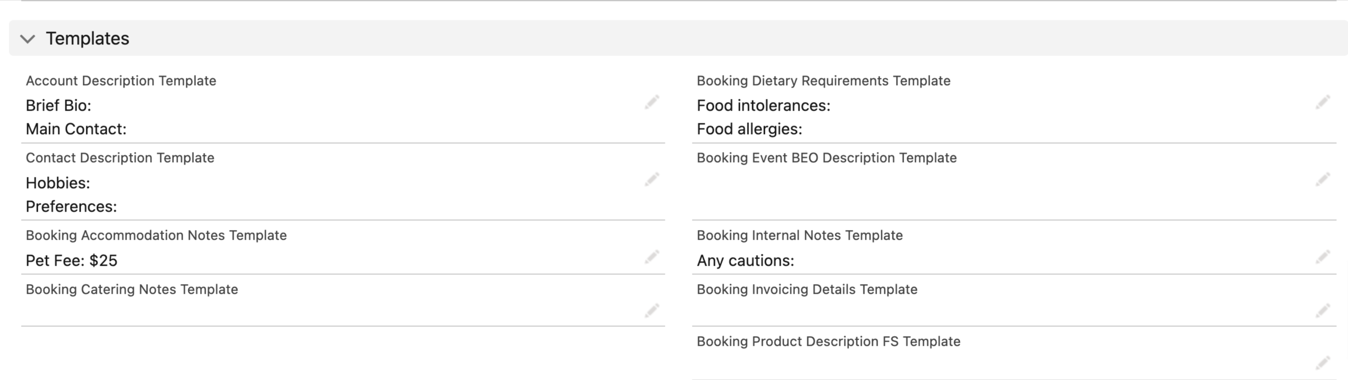 Long Text Field Templates for Fields in Thynk Long Text Field Templates for Fields in Thynk